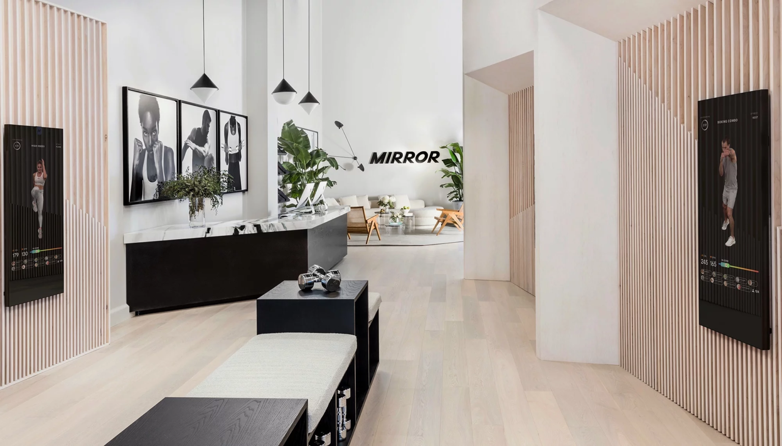 Mirror opens new showroom & store in Los Angeles at Westfield Century ...